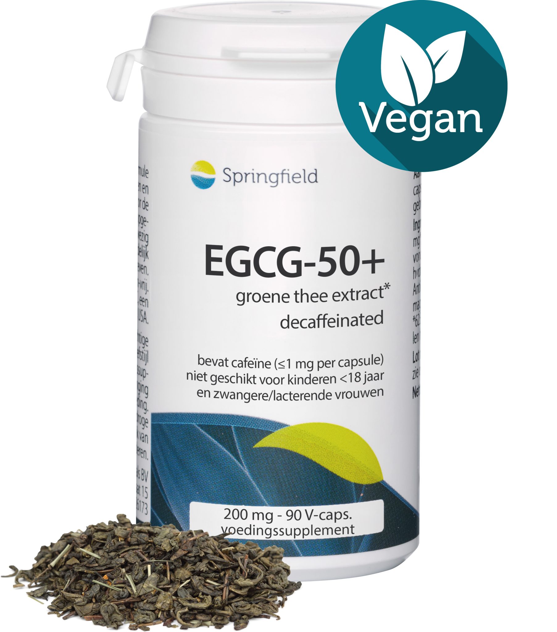 EGCG-50+ green tea extract - Springfield Nutraceuticals