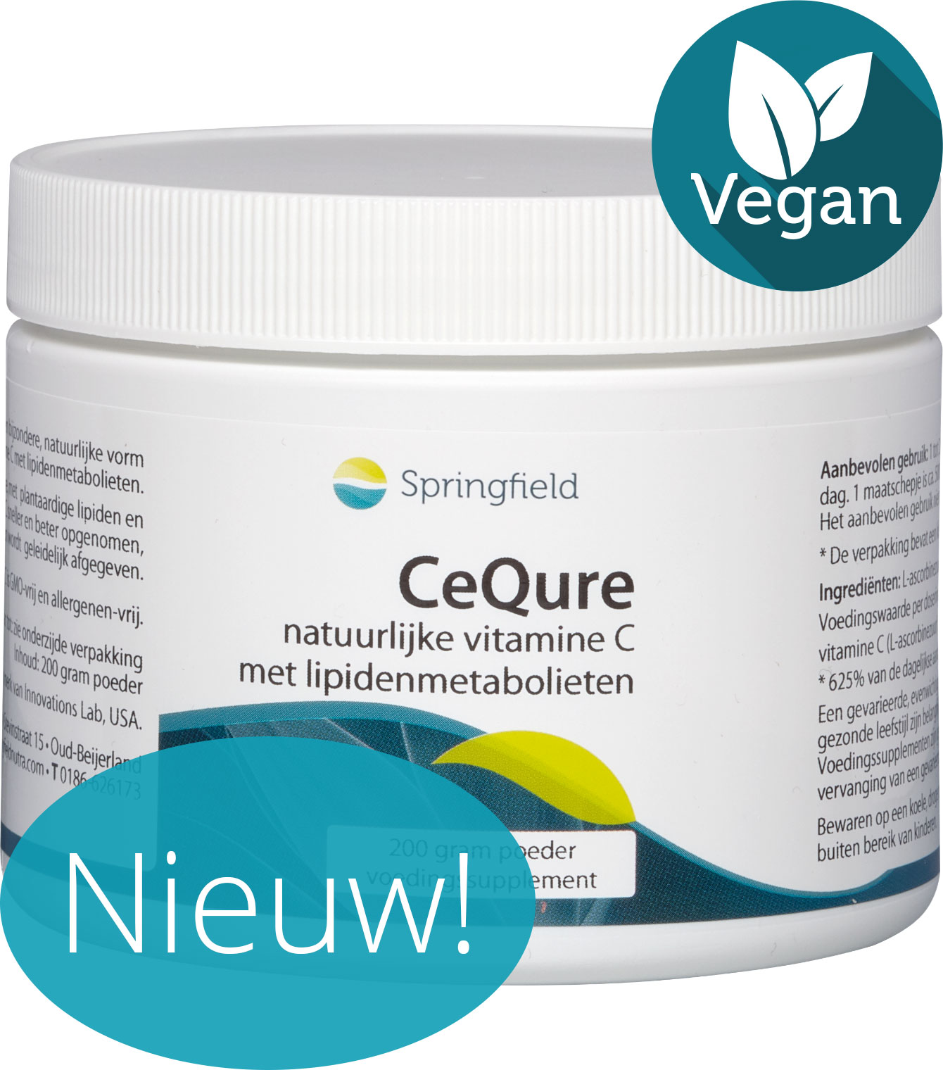 CeQure - de nieuwe, innovatieve vorm van vitamine C - Springfield