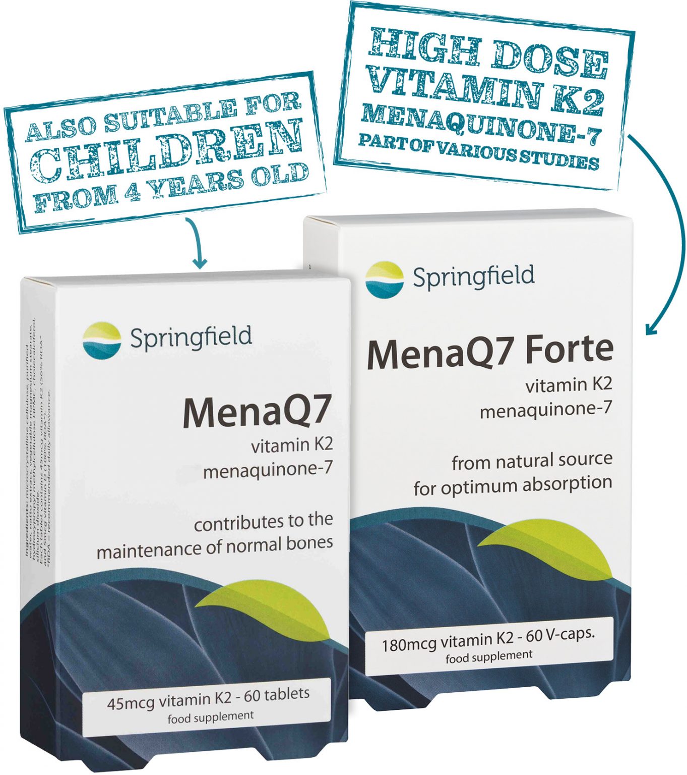 MenaQ7 vitamin K2 menaquinone-7 from Springfield Nutraceuticals